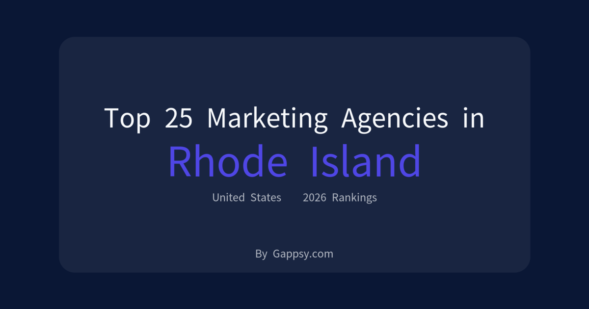 Top 25 Marketing Agencies in Rhode Island (2026) | Gappsy